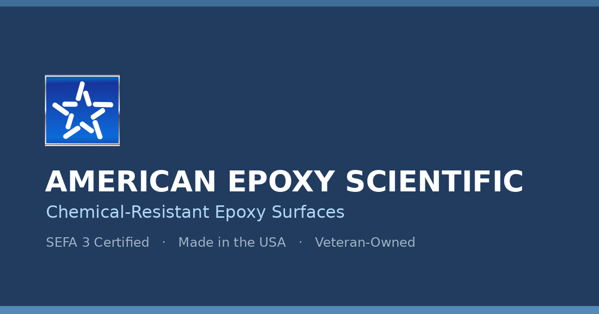Capabilities & Specifications — American Epoxy Scientific